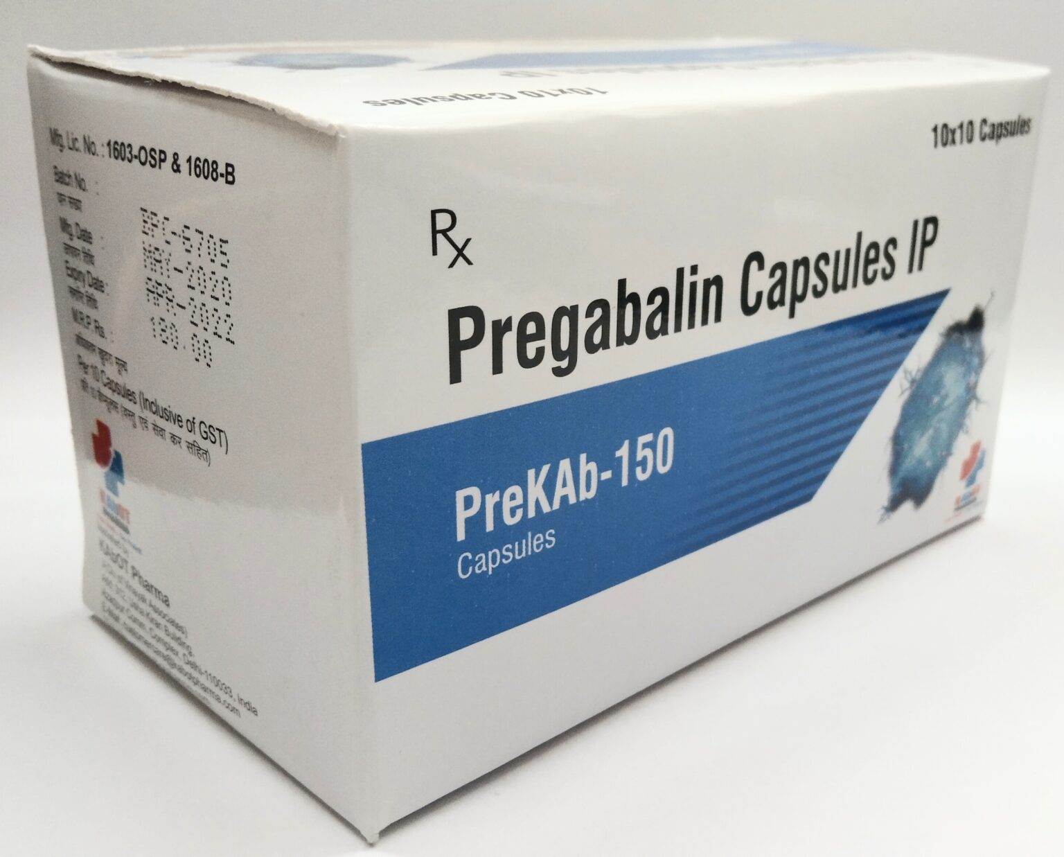 PreKAb-150, Pregablin SR 150mg - KAbOT Pharma